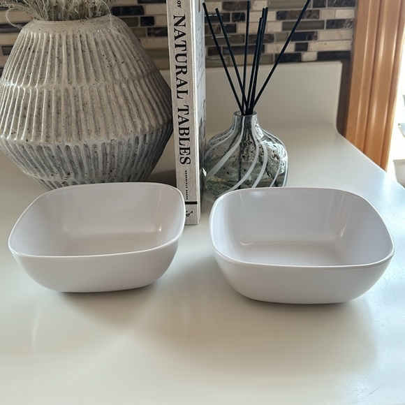 Target | Dining | Target White Bowls Set Of 2 | Poshmark